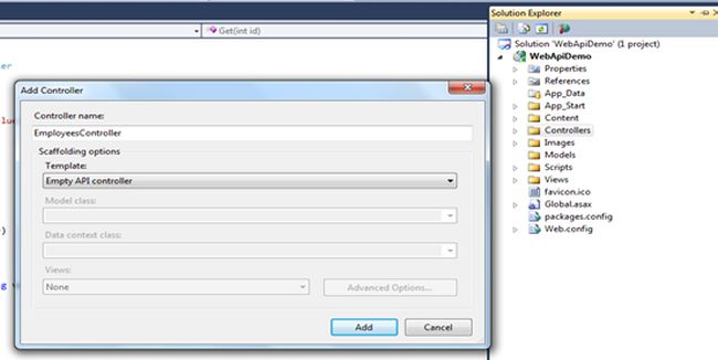 WebAPI: Restful CRUD Operations in WebAPI Using ADO.NET Objects and SQL Server